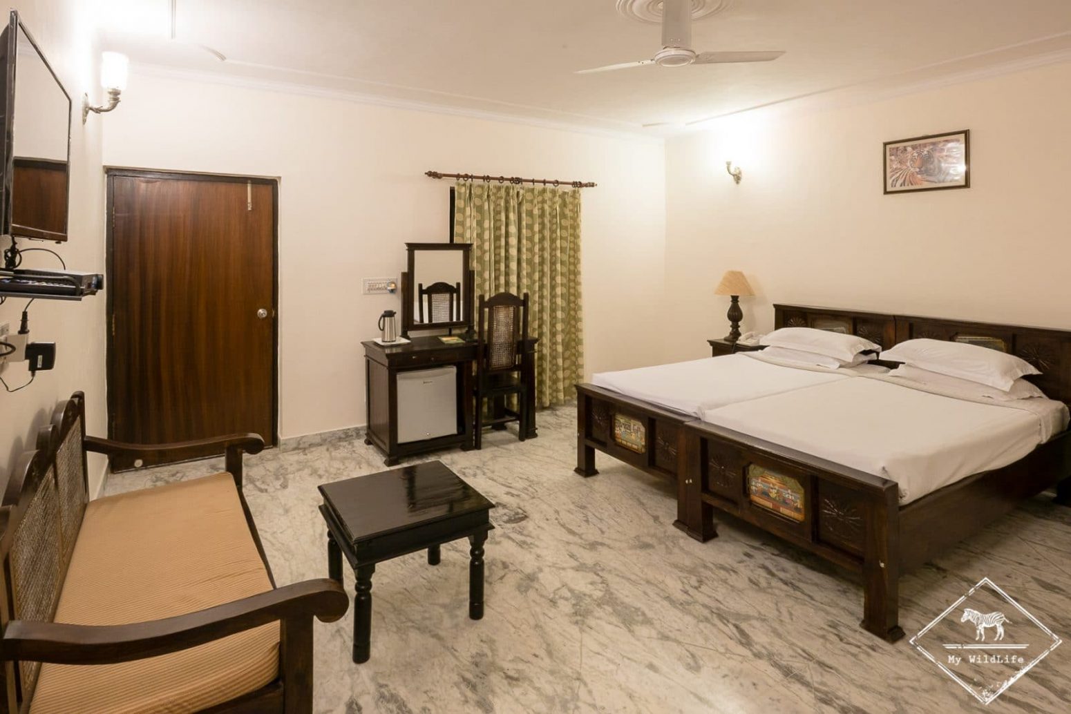 Test The Tiger Den Resort, parc national de Ranthambore
